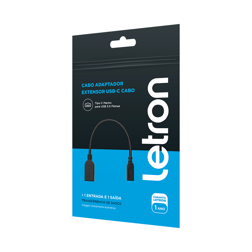 Cabo Adaptador Extensor Usbc Cabo Letron Leonora